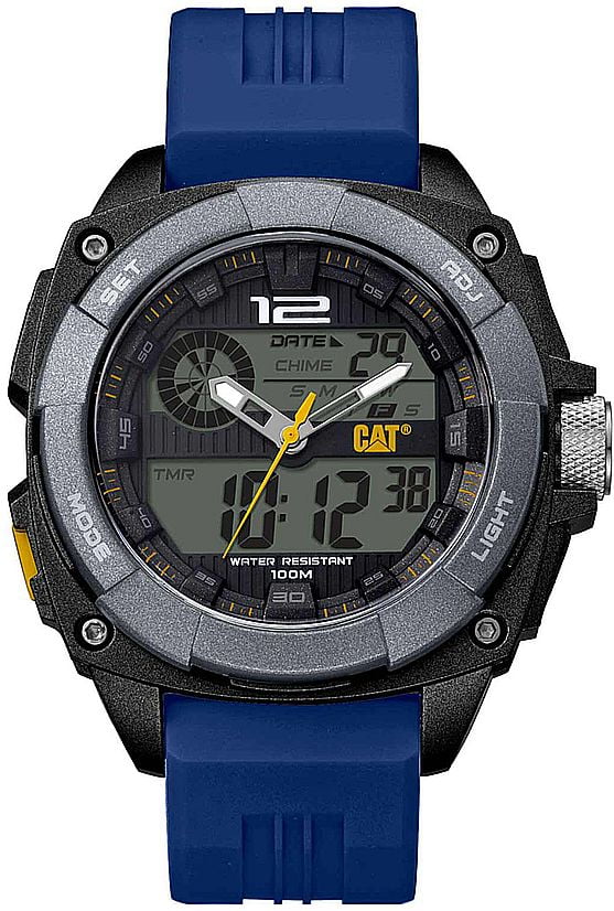 Men's CAT Caterpillar Analog Digital Sports Chronograph Watch ...