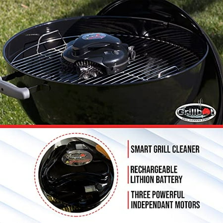 Grillbot Automatic Grill Cleaning Robot BBQ Brush and Scraper, Barbecue ...
