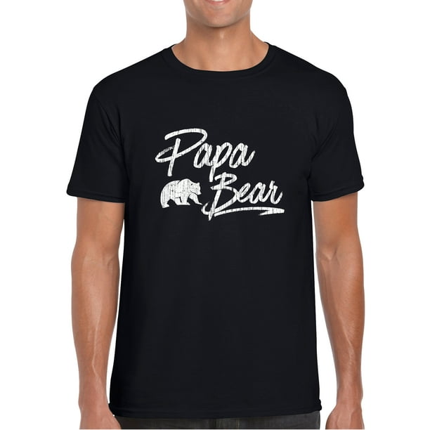 Texas Tees Texas Tees Papa Bear Sweatshirts For Men Papa Bear