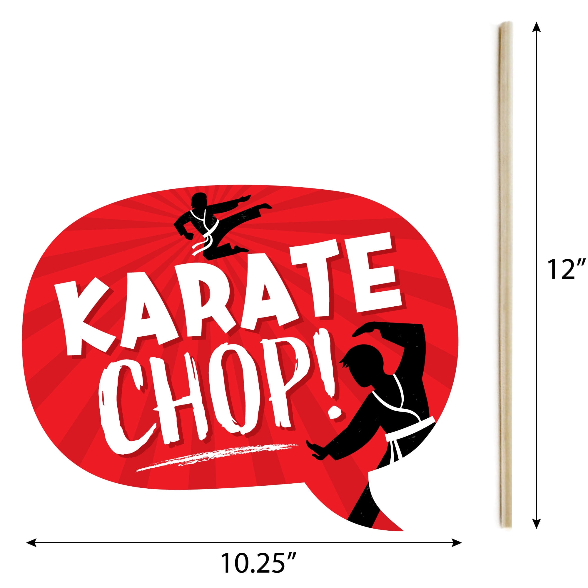 Buy Big Dot of Happiness Funny Karate Master - Martial Arts Birthday ...