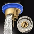 Bathroom Floor Drain Sewer Odor Artifact Cover All Copper Inner Core