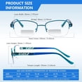 Progressive Multifocal Reading Glasses Women No Line Bifocal Readers ...