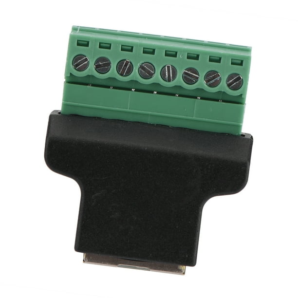 DVR Ethernet Connector, RJ45 Female Jack To 8 Pin Screw Terminal DVR ...