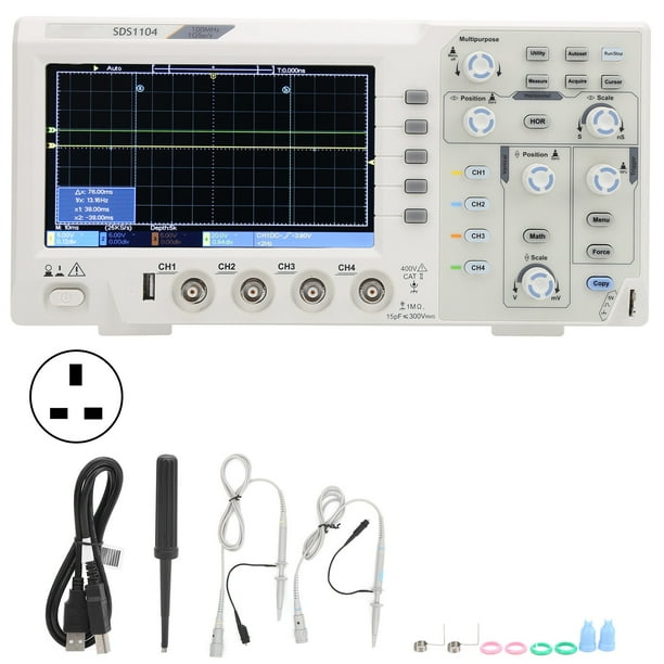 Oscilloscope Kit, Automatic Measurement Waveform Zoom Function ...