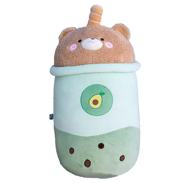Tea Cup Toy - Cartoon Bubble Tea Plush Pillow Cute Milk Tea Plushie ...