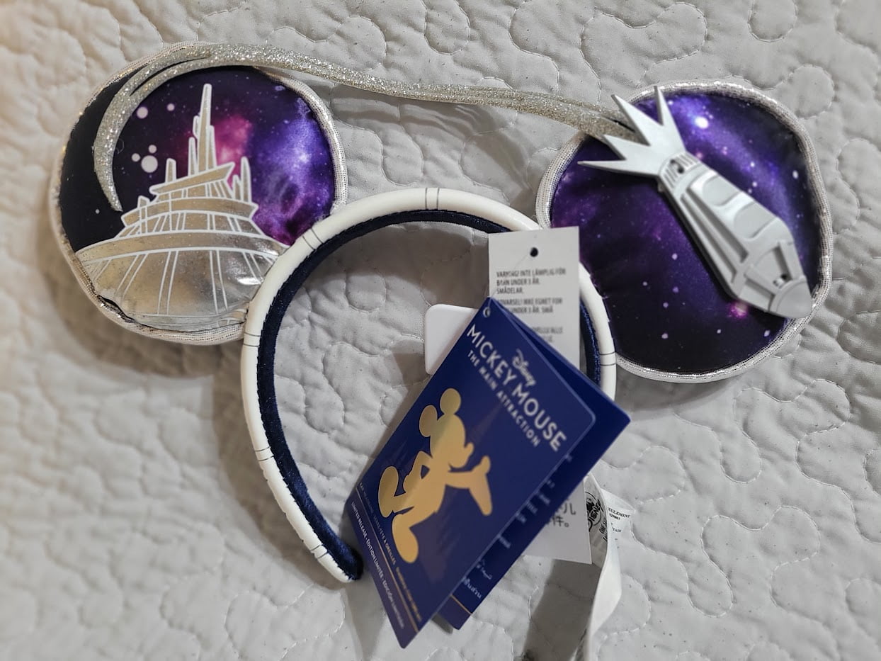 Disney Mickey Mouse Main Attraction Space Mountain Ears - Walmart.com
