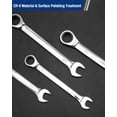 19 mm Ratcheting Combination Wrench Metric, CR-V Constructed with ...
