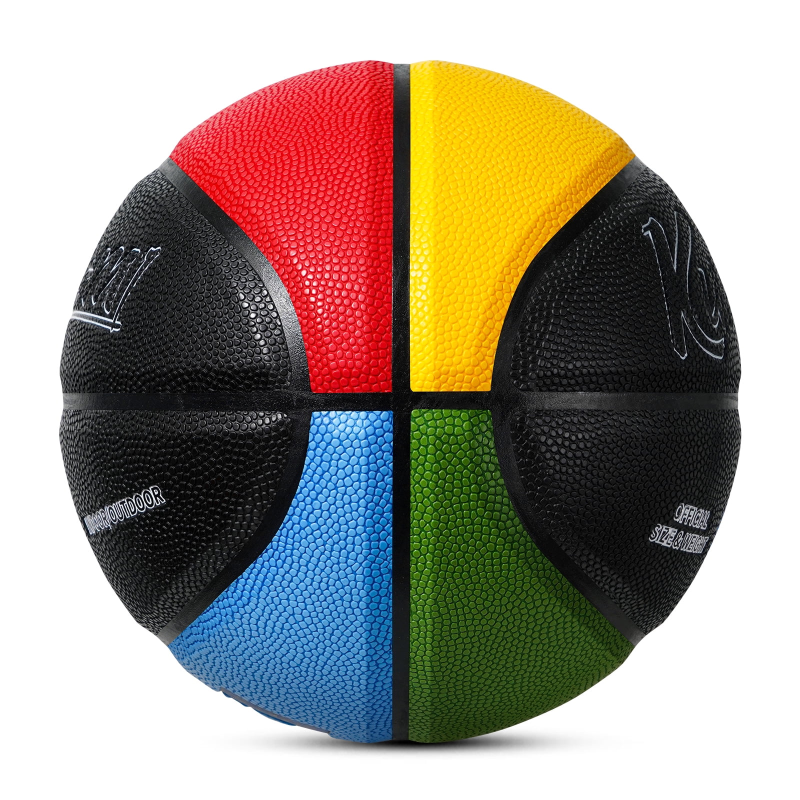 Kuangmi Olympic Color Basketball No.4 Mini Basketball For Toddlers Size ...