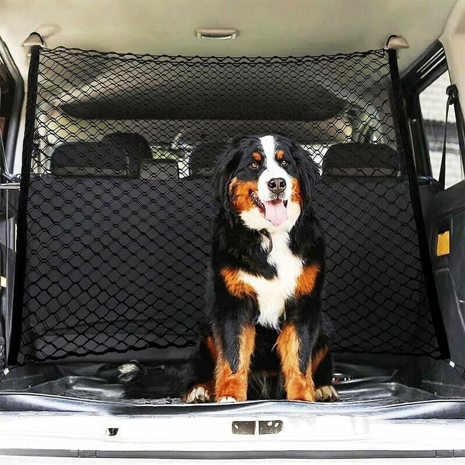 Double Layer Car Trunk Net, Portable Pet Car Net for Dogs, Universal ...