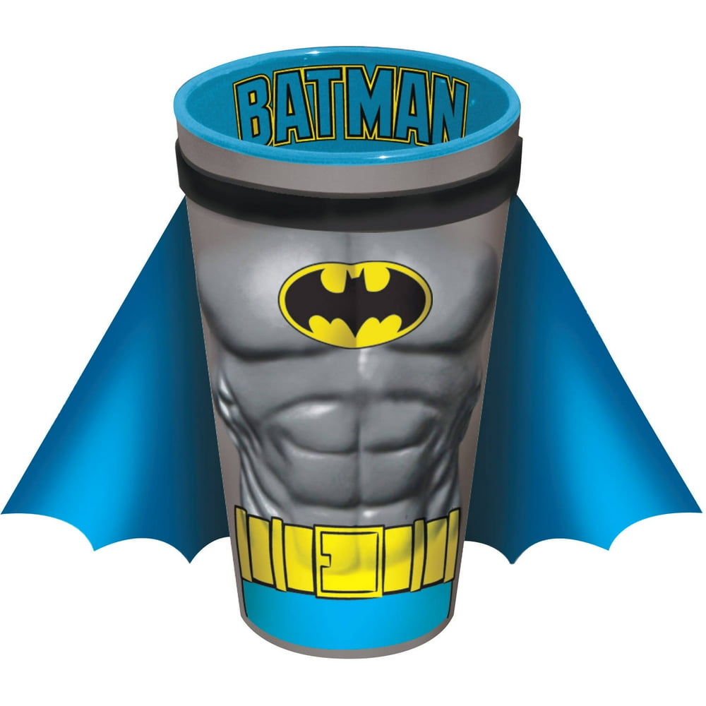 DC Comics Batman Character Chest Molded Ceramic Caped Pint - Walmart ...