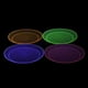 Plastic Neon Dinner Party Plates, Assorted Colors - Walmart.com