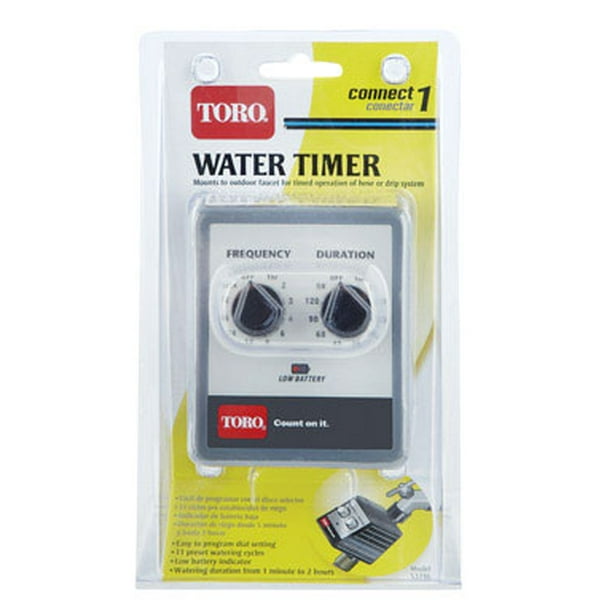 Toro 53746 Drip Battery Operated Hose End Timer - Walmart.com