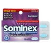 Sominex Nighttime Sleep-Aid Medication, Maximum Strength OTC Pills ...