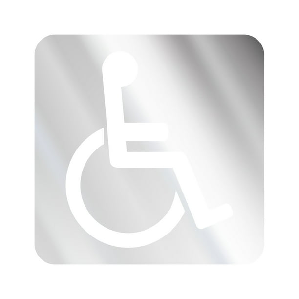 Handicap Sticker Decal Die Cut - Self Adhesive Vinyl - Weatherproof ...