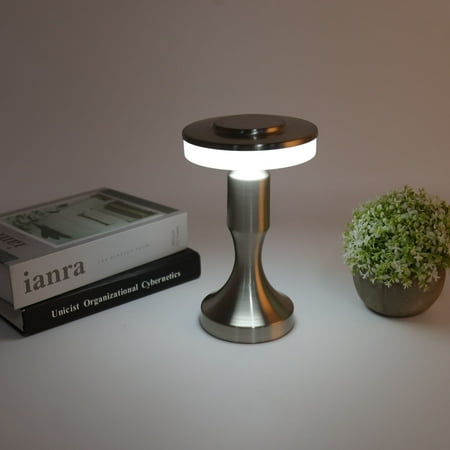 LED Table Lamp With Touch Sensor, Portable LED Table Lamp Night Light ...