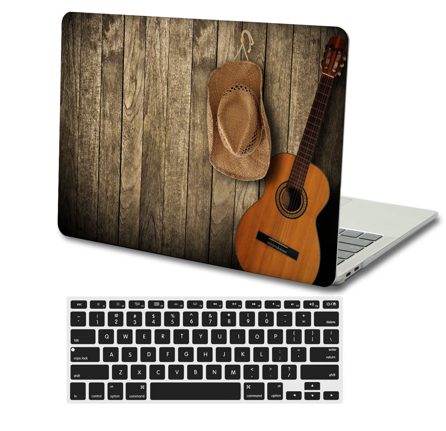 Hard Shell Case for Older MacBook Air 13 inch 2010-2017 Release + Black ...