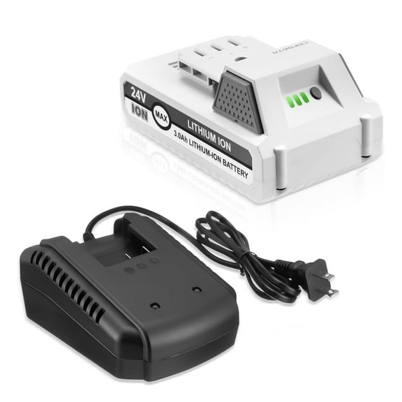 Snow Joe 24V 4.0-Ah Cordless Electric Operated Lithium-Ion Battery ...
