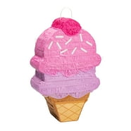 Walmart Ice-Cream Cone Pinata for Birthday Party and Celebrations ...