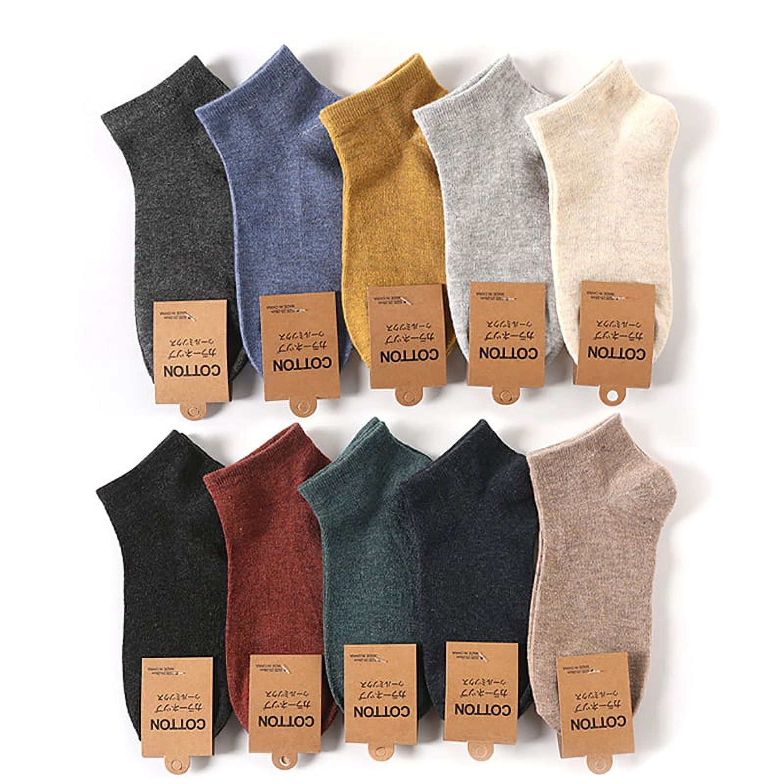 Click here for Nobrand 10 Pairs Men Short Socks Cotton Ankle Sock... prices