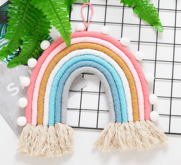 Miniatures Dolls & Miniatures Dollhouse Miniature Macrame Wall Hanging ...