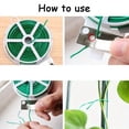 1 Roll 100M Multifunctional Plastic Steel Twist Tie Sturdy Reusable ...