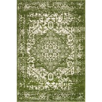 Unique Loom Medallion Richmond Rug Pink/Ivory 7' 10" x 10' Oval ...