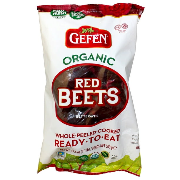 Gefen Organic Vacuum Pack Beets, 17.6 Oz - Walmart.com