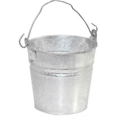 Behrens High Grade Steel 1210GS 10 Qt Silver Galvanized Steel Pail ...