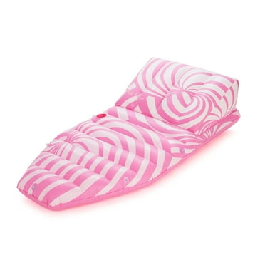 Funsicle Pink Squiggle Chaiser Lounge, Inflatable Pool Float, Adults ...