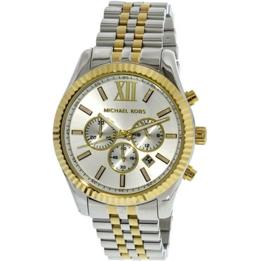Michael Kors Lexington Chronograph Grey Dial Men's Watch MK8561 ...