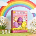 BingTong 2026 Easter Advent Calendar - 24 Mini Easter Bunny Figurines ...
