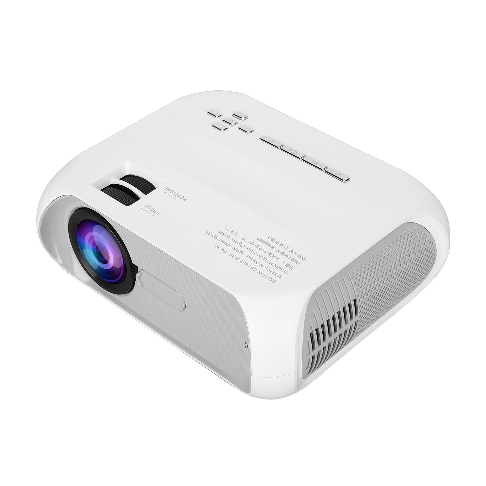 Video Projector, Projector TFT LCD Screen 1080P Resolution For Home ...