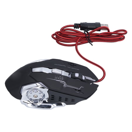 LYUMO Wired Mouse,Mouse Gamer,Gaming Mouse 4 Adjustable DPI Ergonomic 7 ...