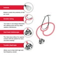 "Ever Ready First Aid 27"" Pink Dual Head Stethoscope for Medical ...