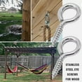 Stainless Steel Eye Screws Designed for Strong Cable and Wire ...