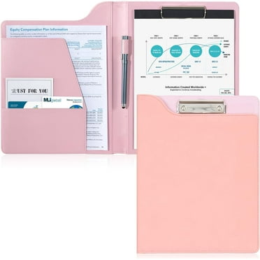 Professional Legal Notepad Portfolio, Blue Folio Notebook for Office ...