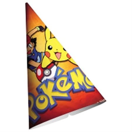 Designware Pokemon Party Hats, 8 Count - Walmart.com