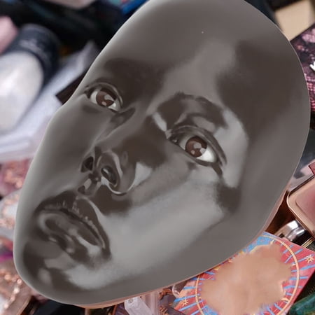 Silicone Makeup Practice Board, Face Eyes Makeup Mannequin For Makeup ...