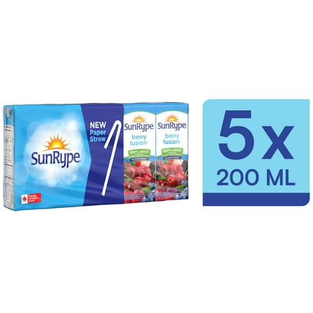 Visit Walmart.ca for Sun-Rype Wildberry 100% Juice - 5x200ml juice ...