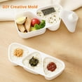 Onigiri Mold, 3 Cavity Triangle Rice Ball Molds, DIY Triangle Sushi ...