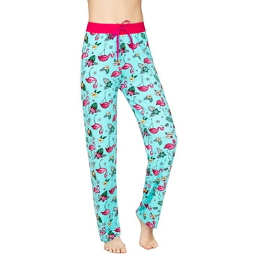 Just Love Women Plaid Pajama Pants Sleepwear (Purple Plaid, Medium ...