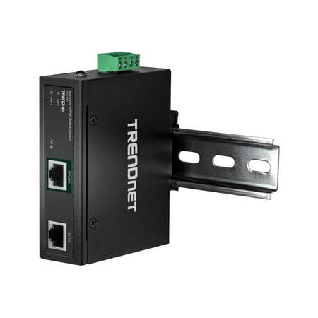 TRENDnet TI-IG90 - Hardened Industrial - PoE injector (DIN rail ...