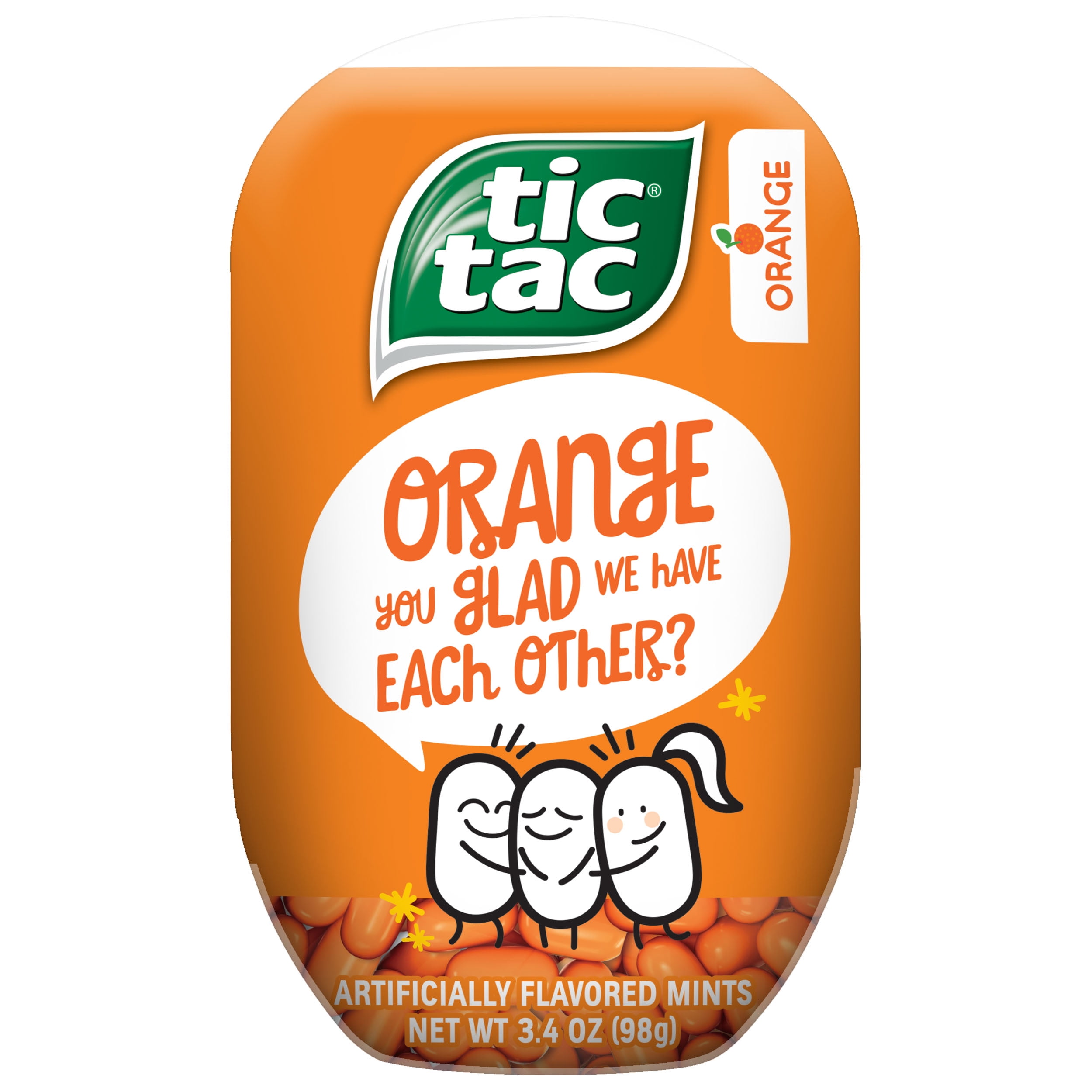 Tic Tac Mints, Orange, Bulk Hard Candy Mints, Perfect Easter Basket ...