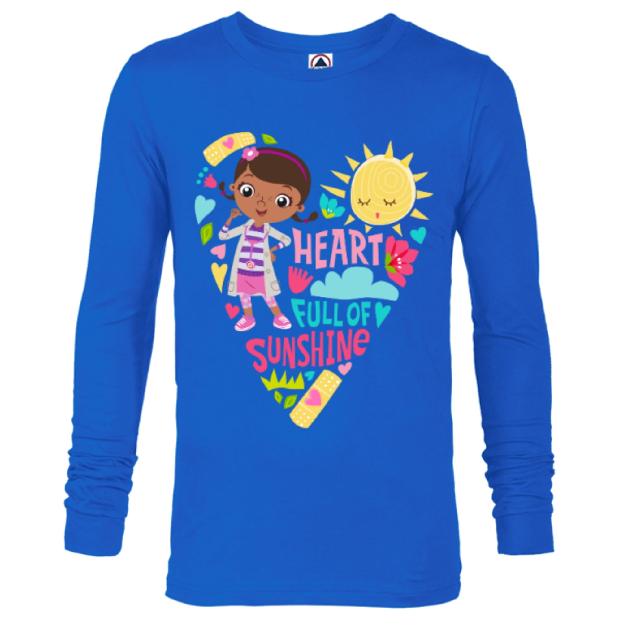 Disney Doc McStuffins Heart Full of Sunshine Girls’ - Long Sleeve T ...