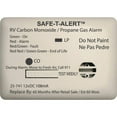MTI Industries 12V 25 Series Safe-T-Alert Mini RV Dual Carbon Monoxide ...