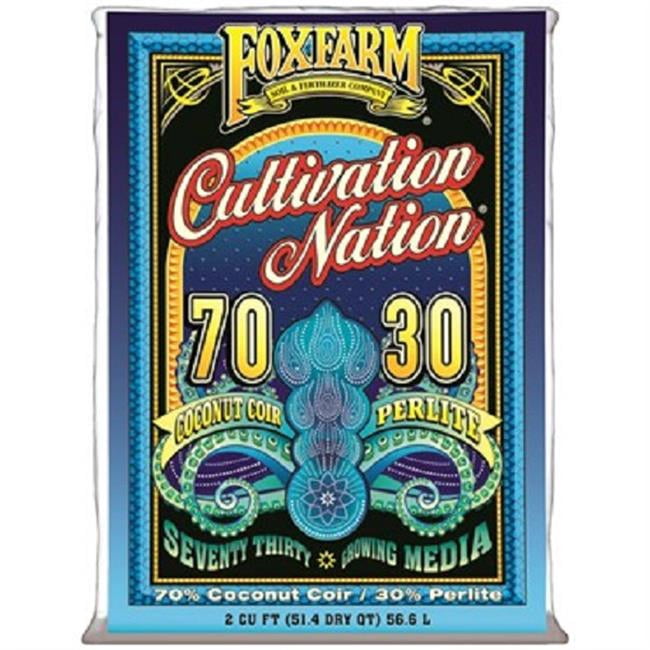 Foxfarm 5039065 2 cu. ft. Cultivation Nation 70-30 Growing Media MP48 ...