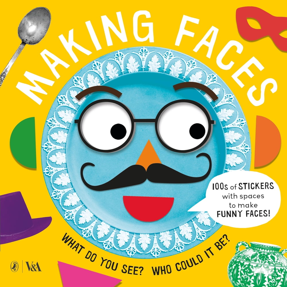 Making Faces: A Sticker Book - Walmart.com - Walmart.com