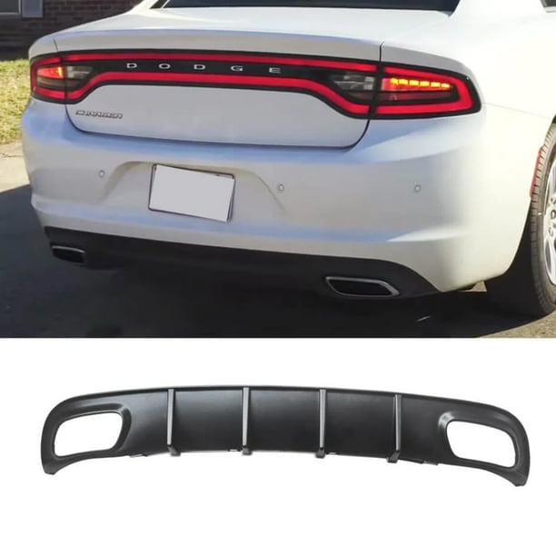 NINTE Rear Diffuser for 15-18 Dodge Charger RT/SE/GT/Enforcer/Pursuit ...
