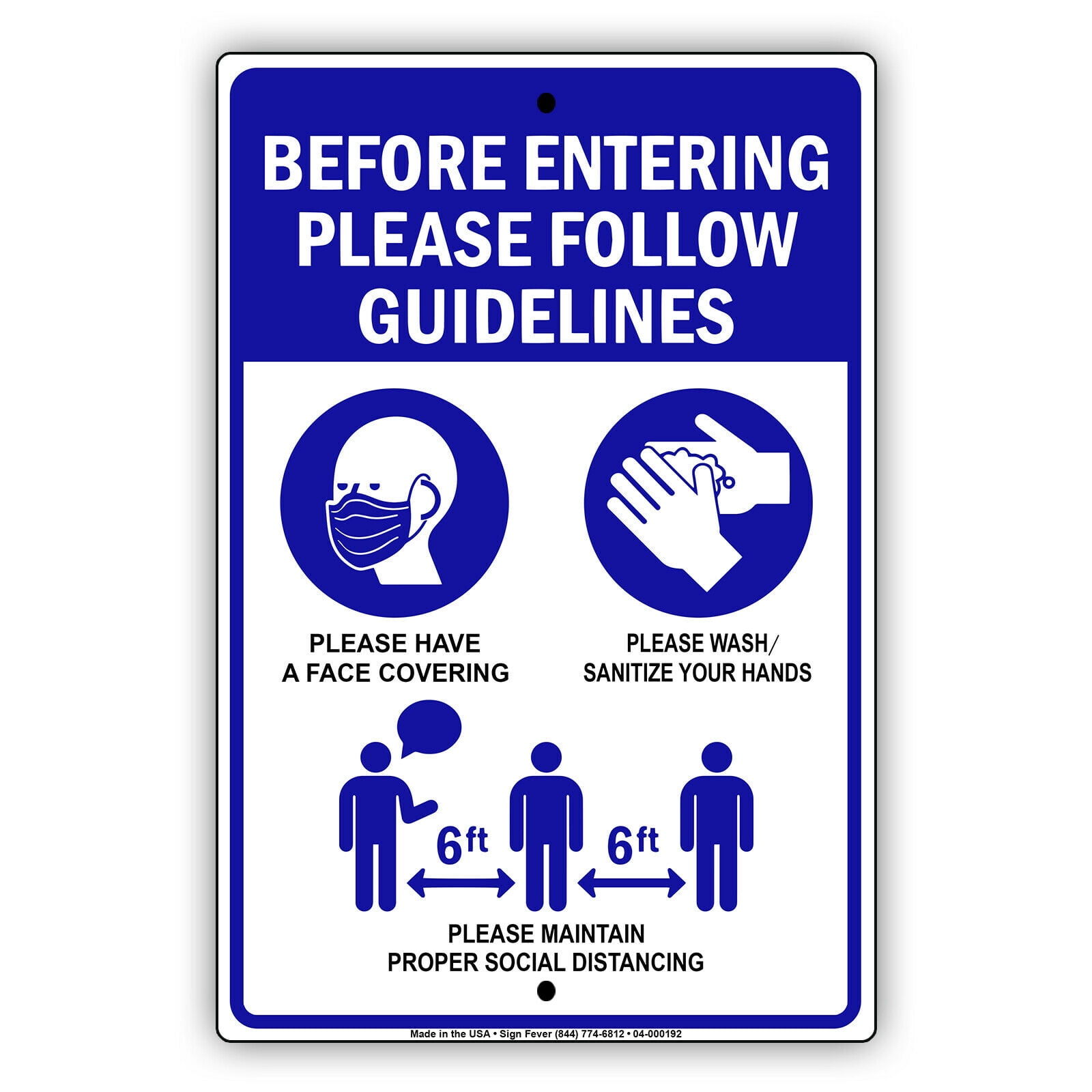 Before Entering Please Follow Guidelines And Stay Safe Social ...