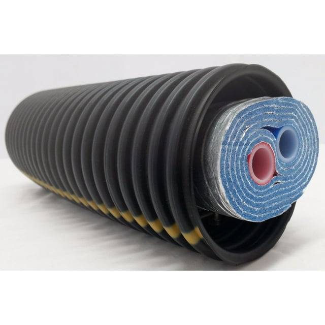 100 Ft of Commercial Grade EZ Lay Five Wrap Insulated 11/4" OB PEX ...